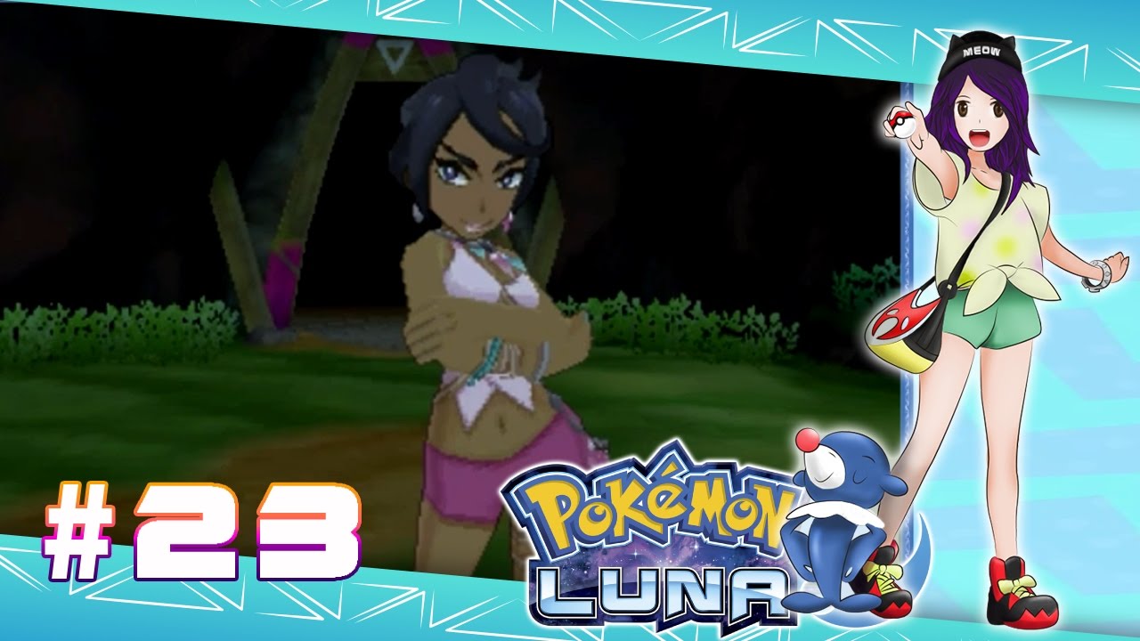 Pokémon Luna #23 ¡La gran prueba de Mayla! El poder de los Pokémon Roca ...
