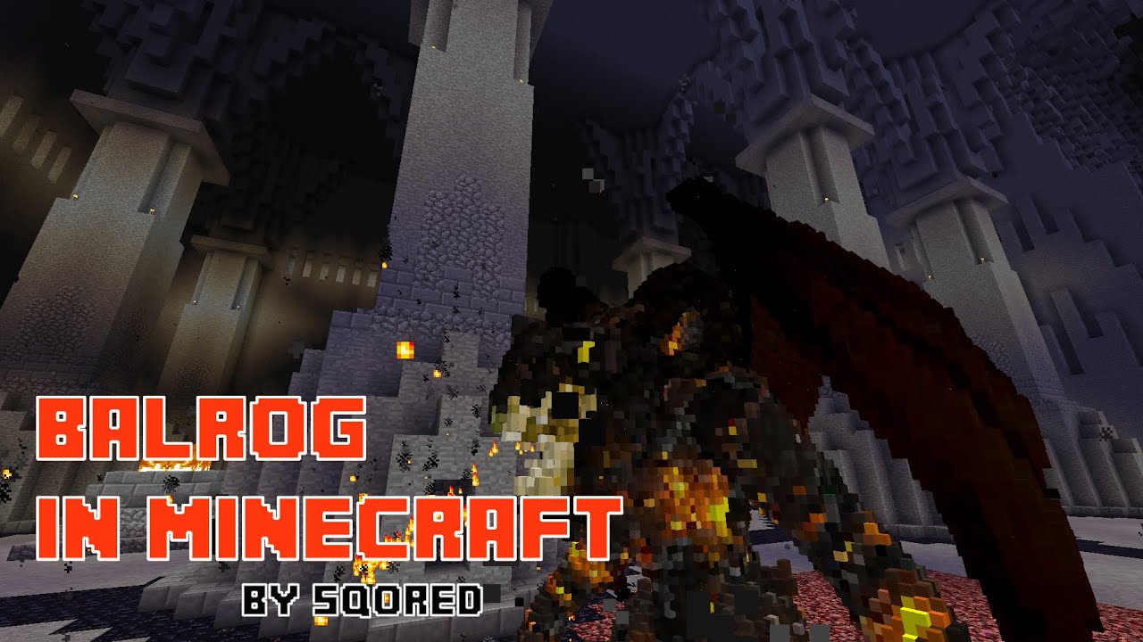 Minecraft Balrog Lord Of The Rings