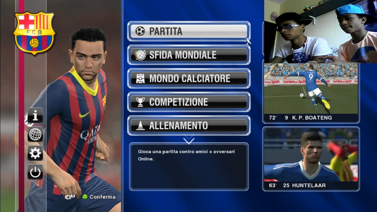 Pes 14 PC (gameplay) Real Madrid VS Bayern Munchen - YouTube