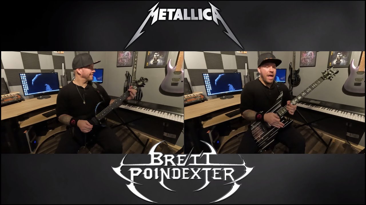Metallica - Enter Sandman [Full Guitar Playthrough - Brett Poindexter ...
