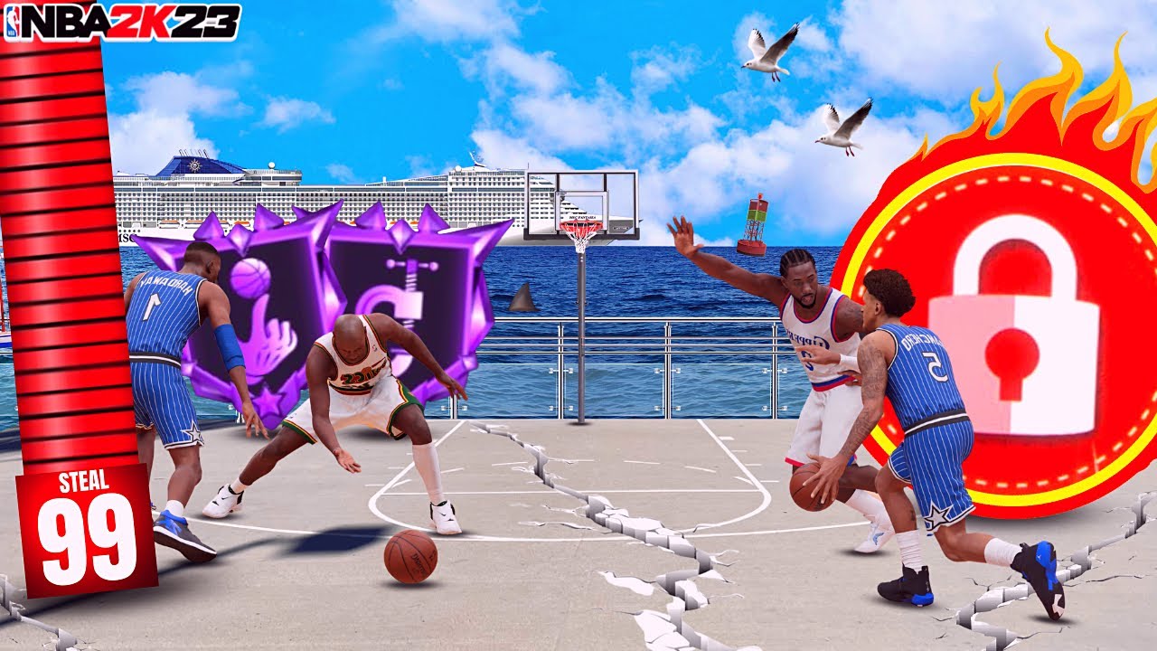 THE BEST LOCK Demi God BUILD IN NBA 2K23 TAKEOVER THE PARK!!! - YouTube
