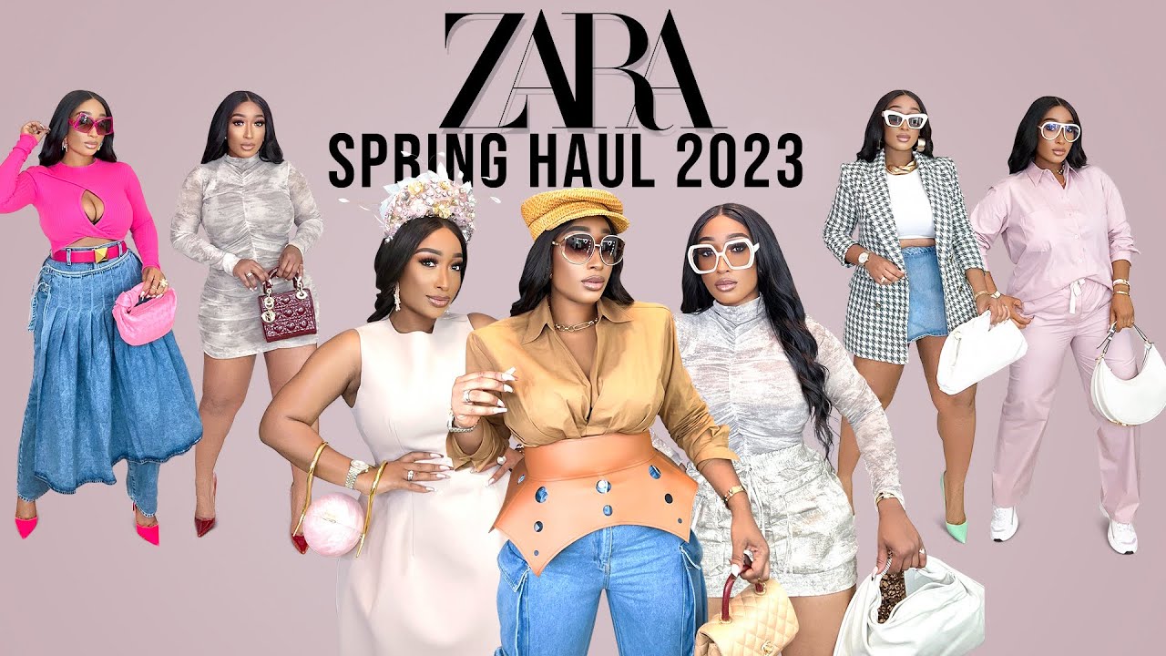 NEW IN MUST HAVE ZARA SPRING HAUL 2023 - YouTube