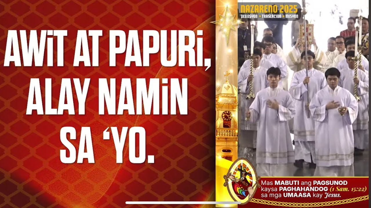 Viva Poong Jesus Nazareno [ Day 1 ] - YouTube