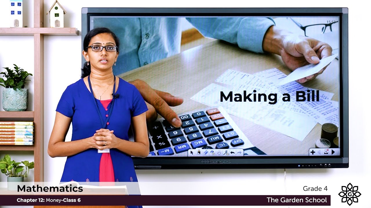 Grade 4 Mathematics Chapter 12 Class 6 Making a bill - YouTube