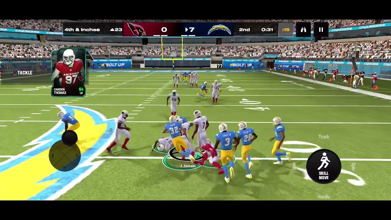 Arizona Cardinals vs Los Angeles Chargers Game Highlights I Madden NFL ...