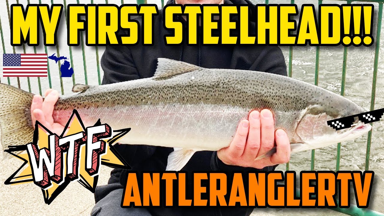 MY FIRST EVER STEELHEAD + RIG BREAKDOWN! WINTER STEELHEAD FISHING 2022 ...