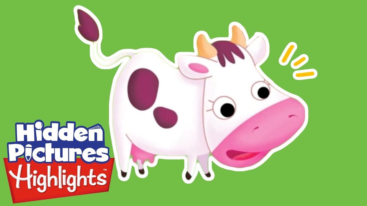 My First Hidden Pictures! | At The Farm | Videos for Kids | Highlights ...