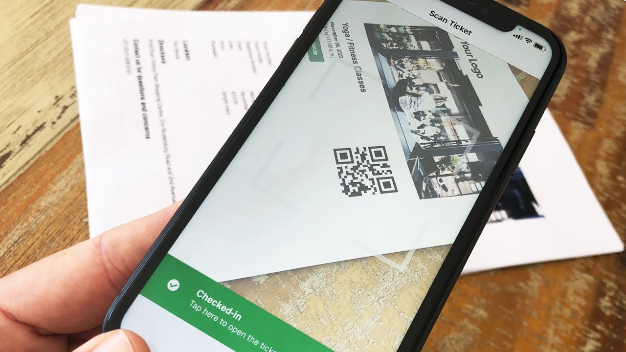 Scan tickets using your devices built-in camera and the FooEvents Check ...