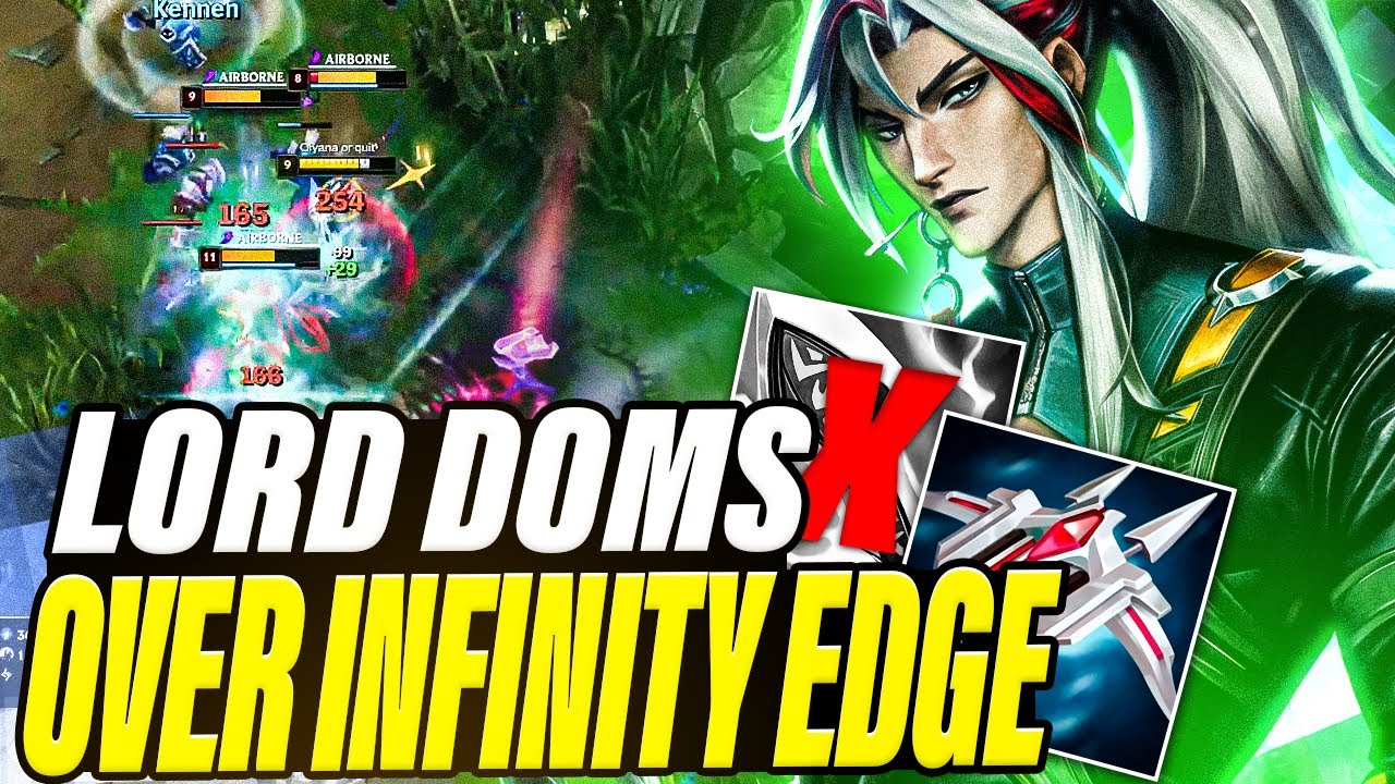 Infinity Edge is dead...? Lord Dominik's Regard replaces it. - YouTube
