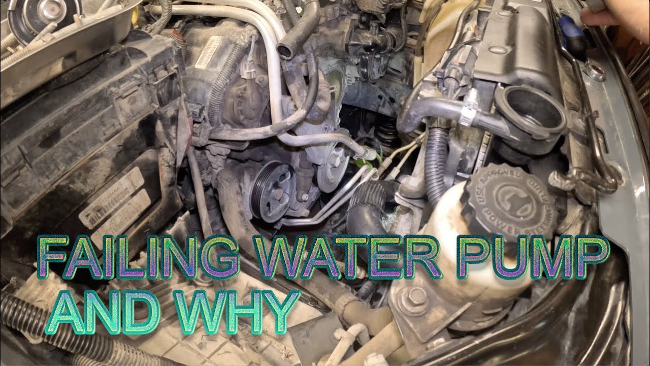 HOW DOES A WATER PUMP FAIL ??? - YouTube