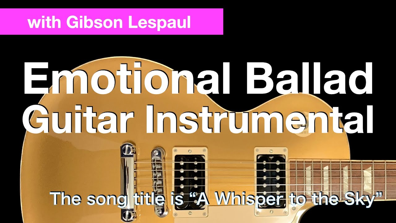Emotional Ballad Guitar Instrumental - YouTube