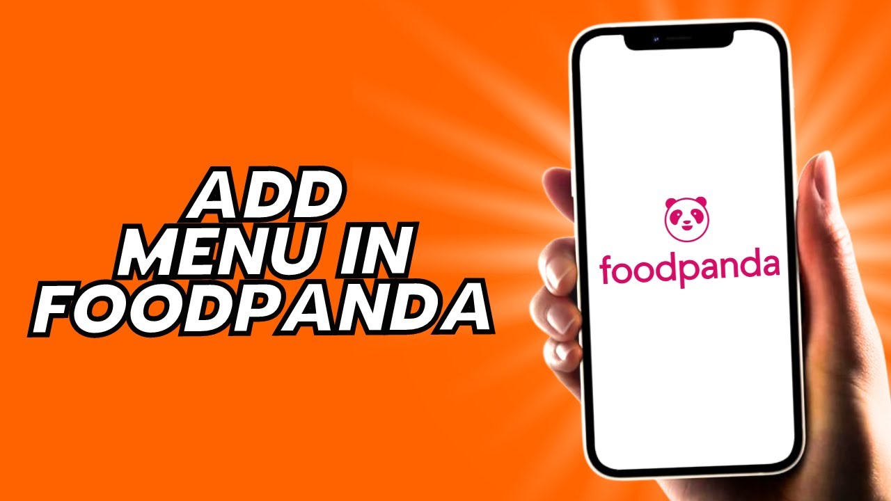 How To Add Menu In Foodpanda - YouTube