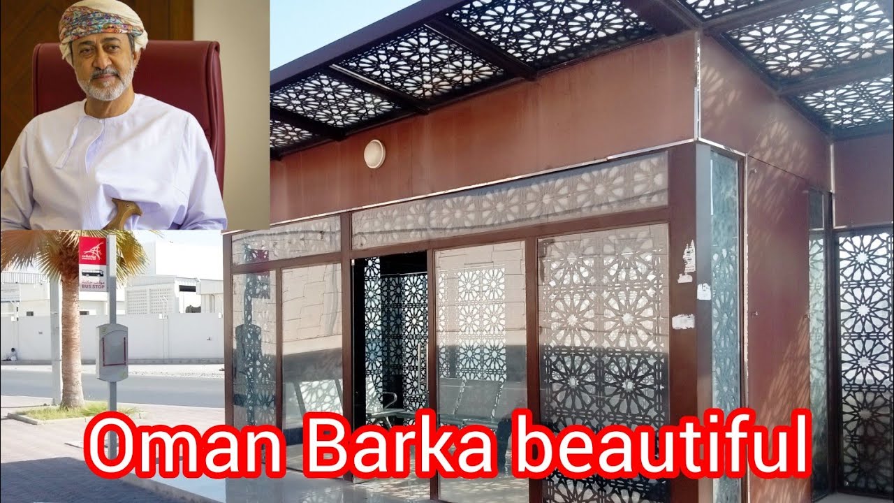 Beautiful bus stop Oman - YouTube