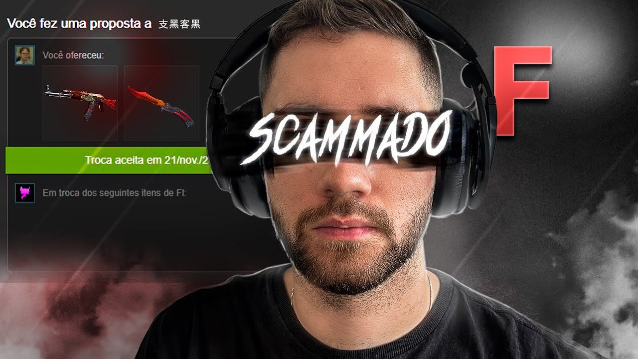 é... Cai no API SCAM (quase uma tragédia acontece) - YouTube