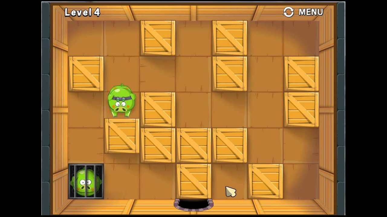 Push the Box PC level 4 walkthrough - YouTube