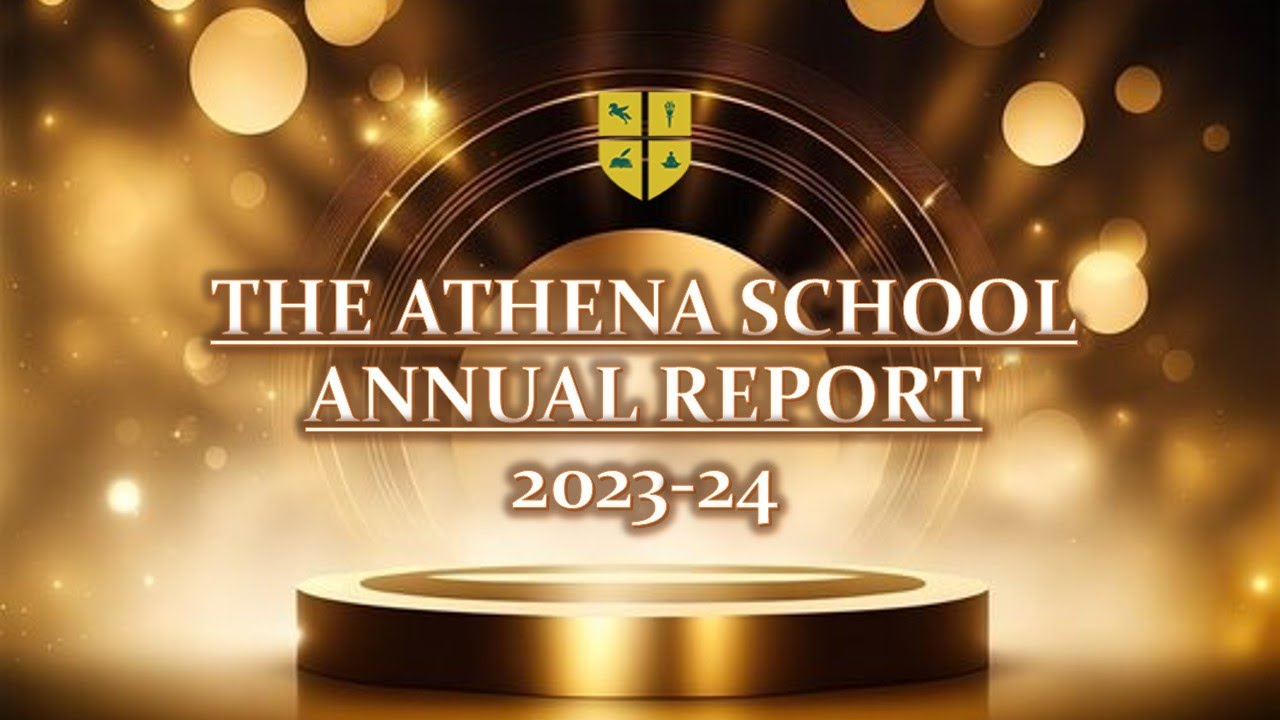 ANNUAL REPORT OF THE ATHENA SCHOOL 2023-24 | CBSE | CULTURALS | SONGS ...
