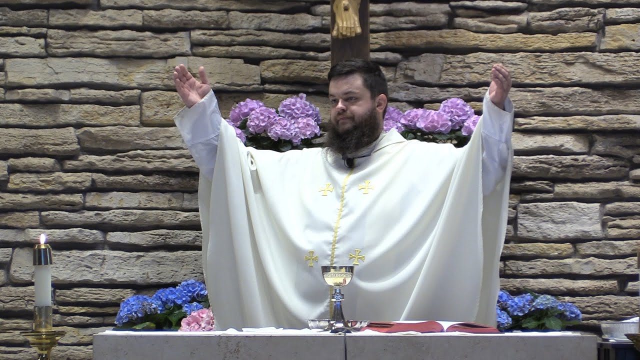 Vigil Mass With Fr. Gregory - Fourth Sunday of Easter - YouTube