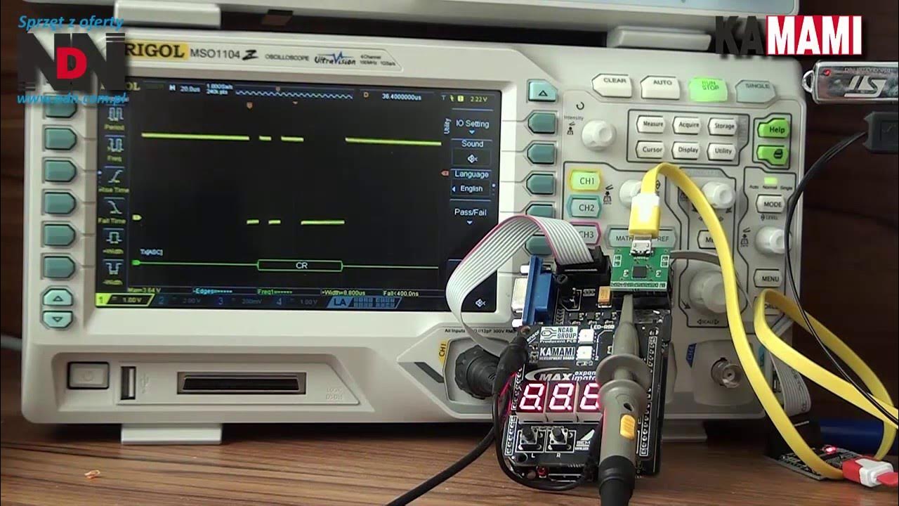 MAXimator (Altera MAX10 FPGA) example project: WS2812 LED-RGB remote controller - YouTube