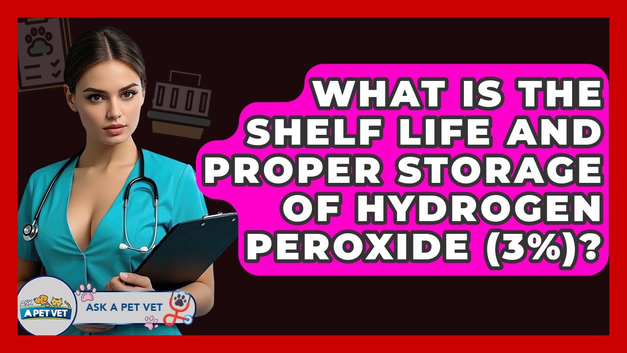 What Is The Shelf Life And Proper Storage Of Hydrogen Peroxide (3% ...