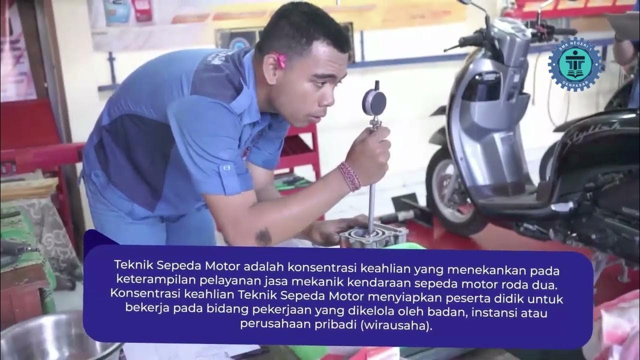 Teknik Sepeda Motor (TSM) - Konsentrasi Keahlian SMKN 1 Denpasar - YouTube