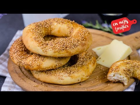 Pamuk Gibi Susamlı Simit Nasıl Yapılır? (Kahvaltılık Nefis Simit Tarifi)