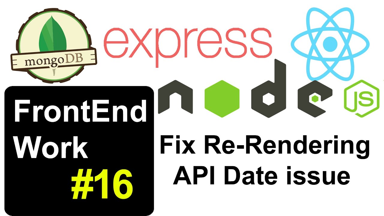 How To Fix The Re Rendering Data Issue In React Js Project Mernproject Youtube