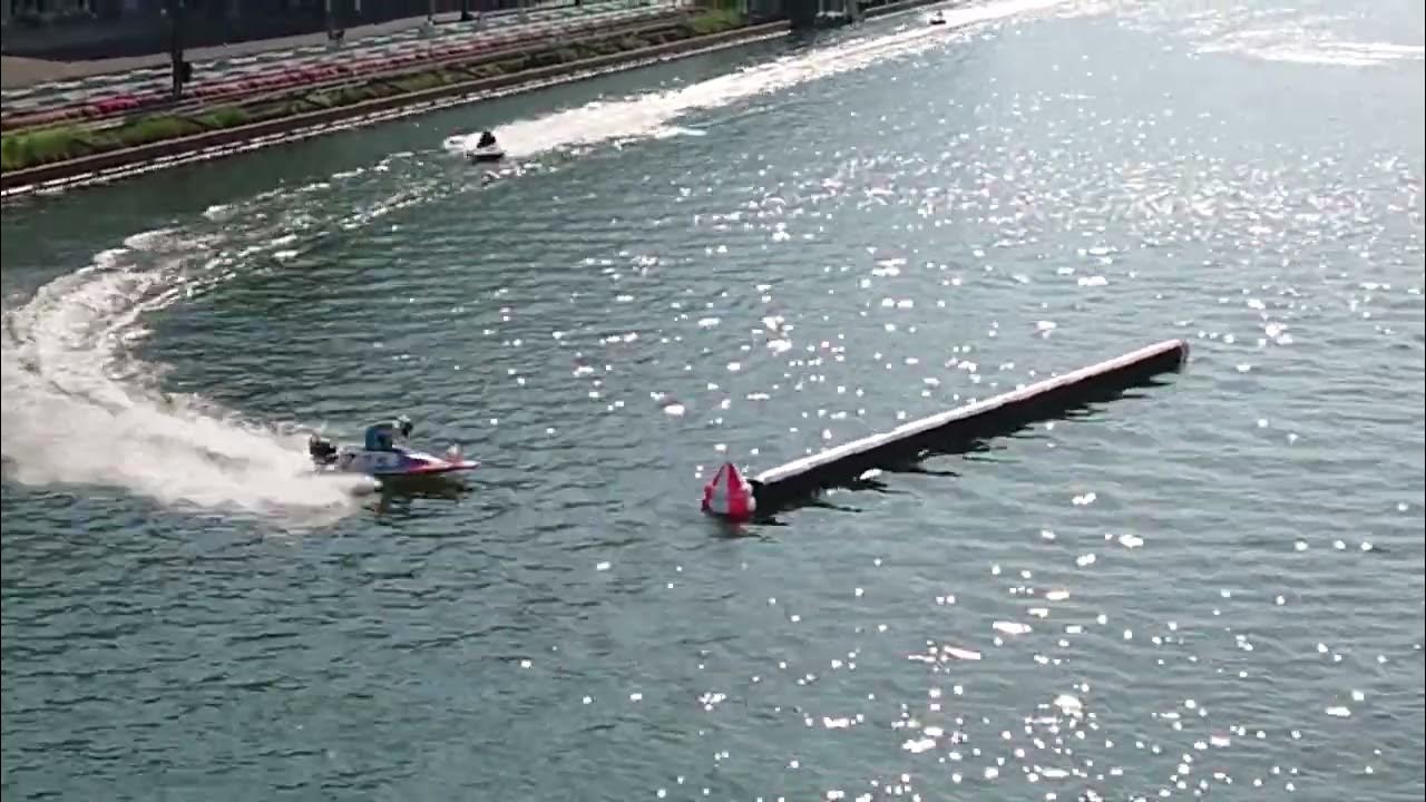 @BoatRace_TODA #第11r #スタート展示 #周回展示航走 ① #古結宏 ② #山本英志 ③ #田中信一郎 ④ #山田晃大 ⑤ #杉山裕也 ⑥ #関裕也 #選抜戦 #水しぶき ...