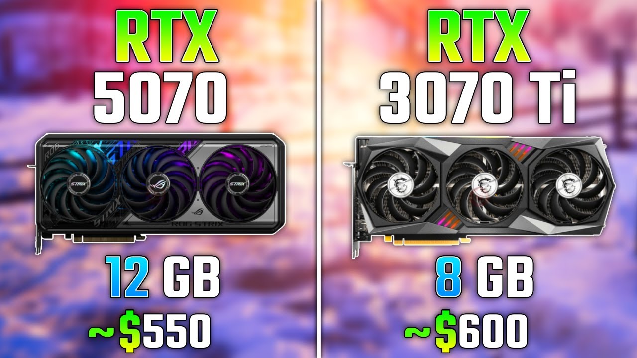 RTX 5070 vs RTX 3070 Ti | Test in 7 Games - YouTube