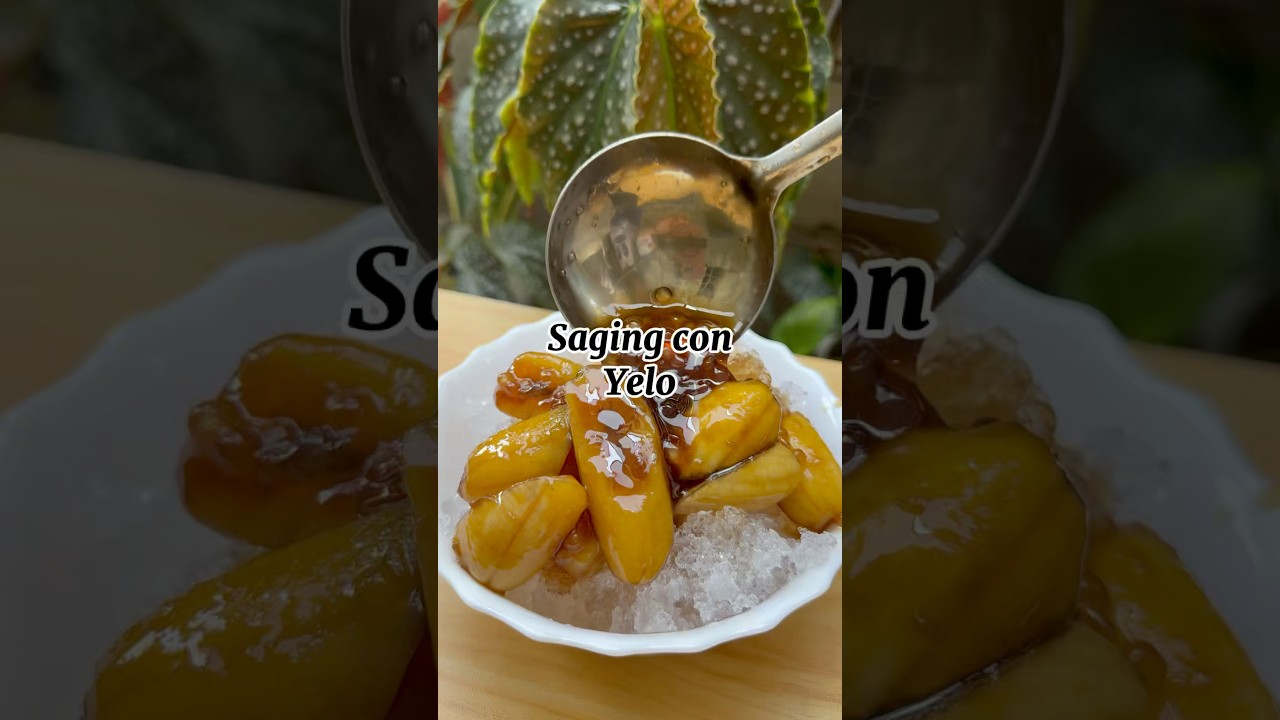 Saging con Yelo with Sago #summerdessert #summer #dessert # ...