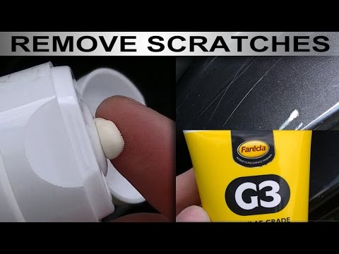 Farcela G3 paste compound Test głębokie zarysowania lakieru