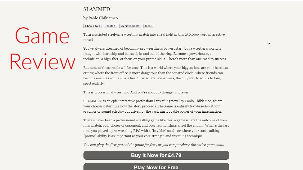 SLAMMED! - Game Review with Gameplay - YouTube