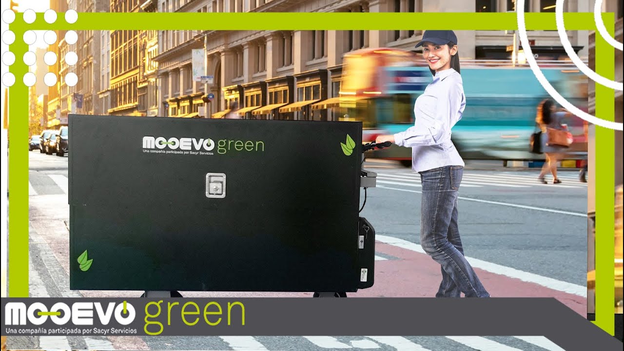Carrito eléctrico para reparto y delivery sostenible - YouTube