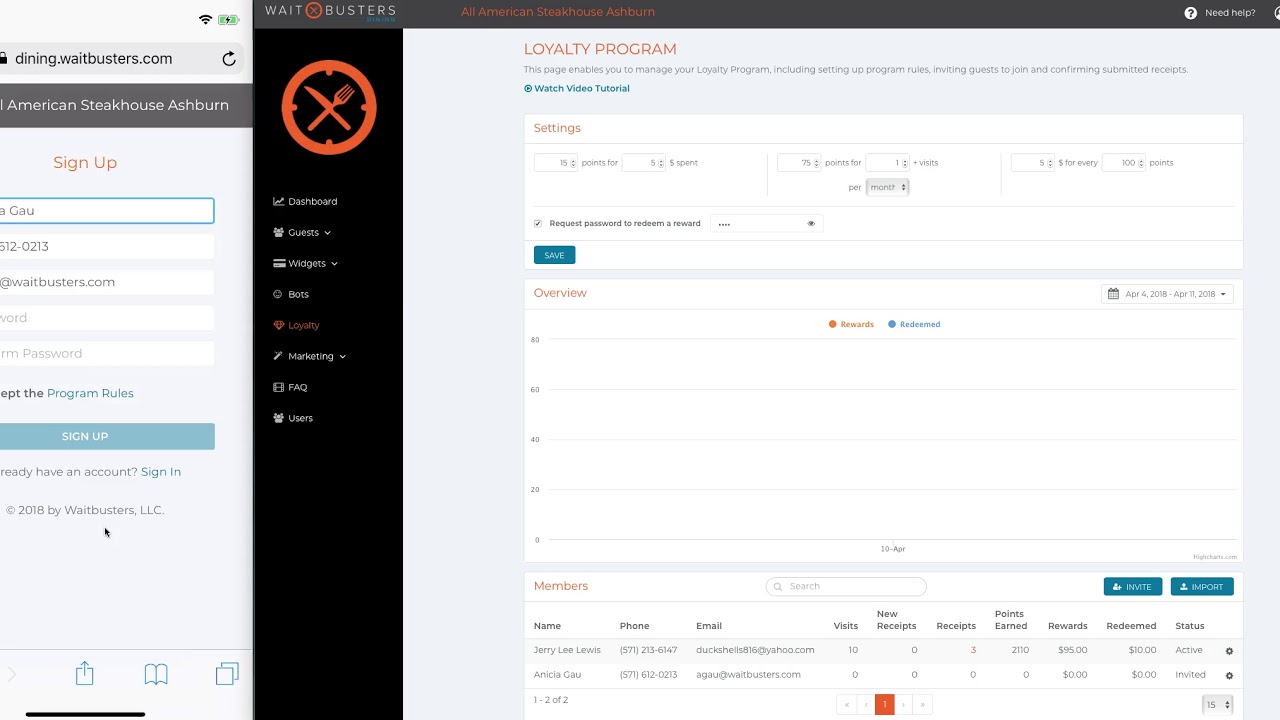 Registering For The Loyalty Program - YouTube