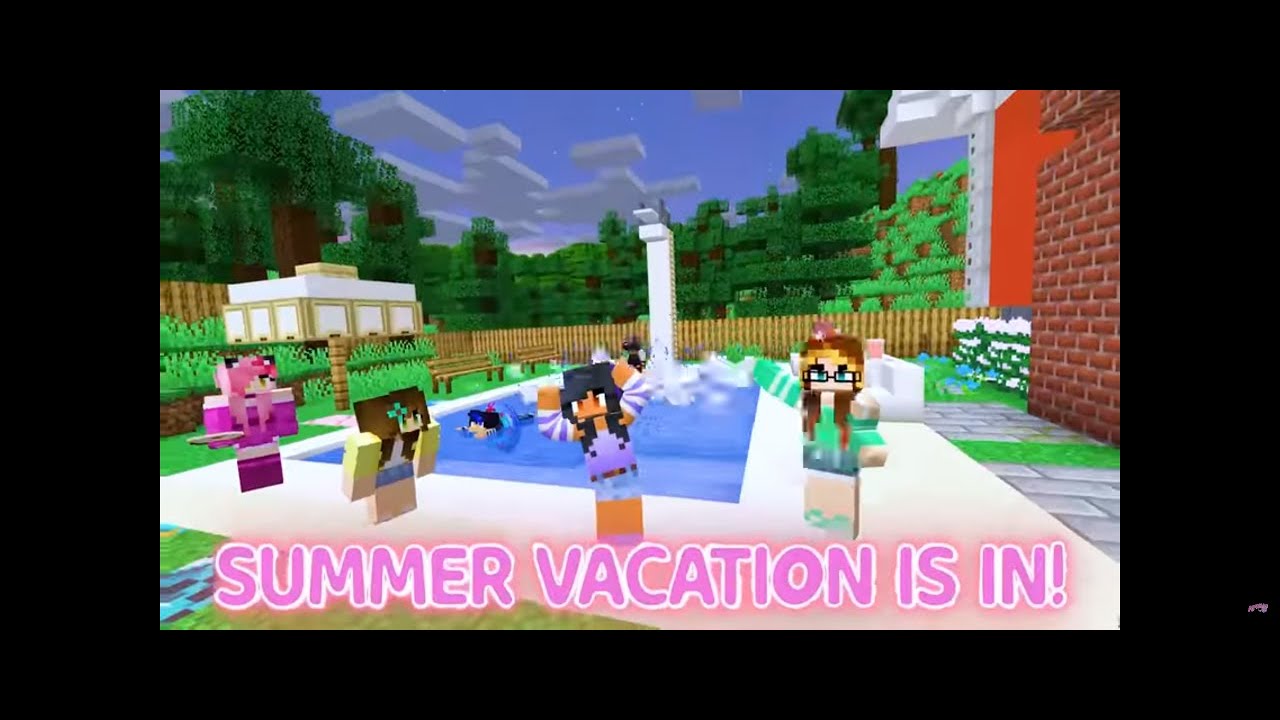 2 100 DAYS of SUMMER VACATION in Minecraft! - YouTube
