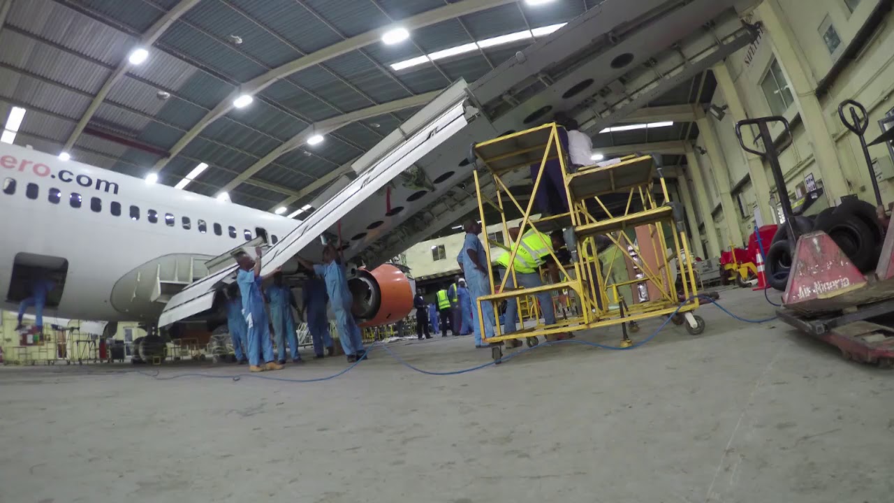 Aero Contractors now issues C-checks certification! - YouTube