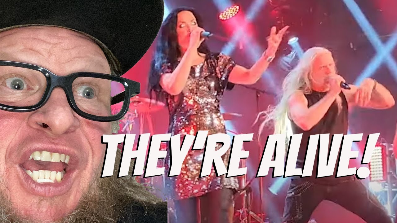 Marko Hietala and Tarja Turunen Duet Left On Mars LIVE from Earth ...