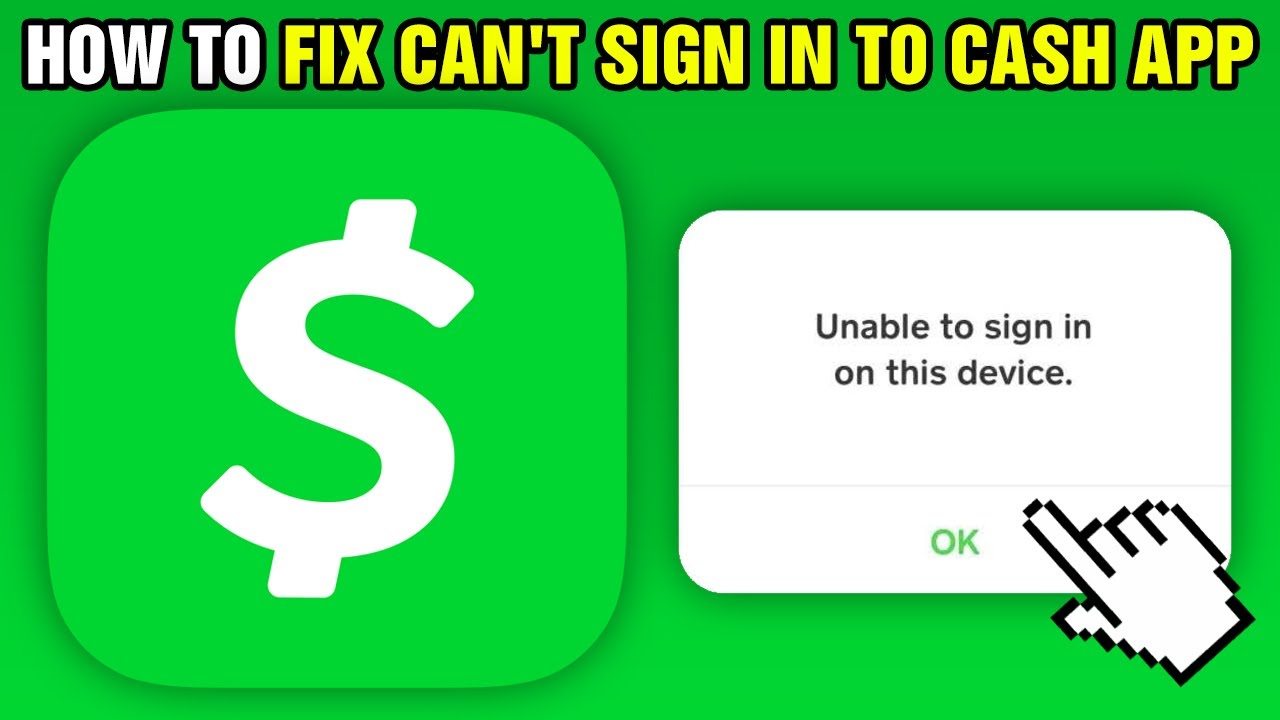 How To Fix Can't Sign In To Cash App (2025) - YouTube