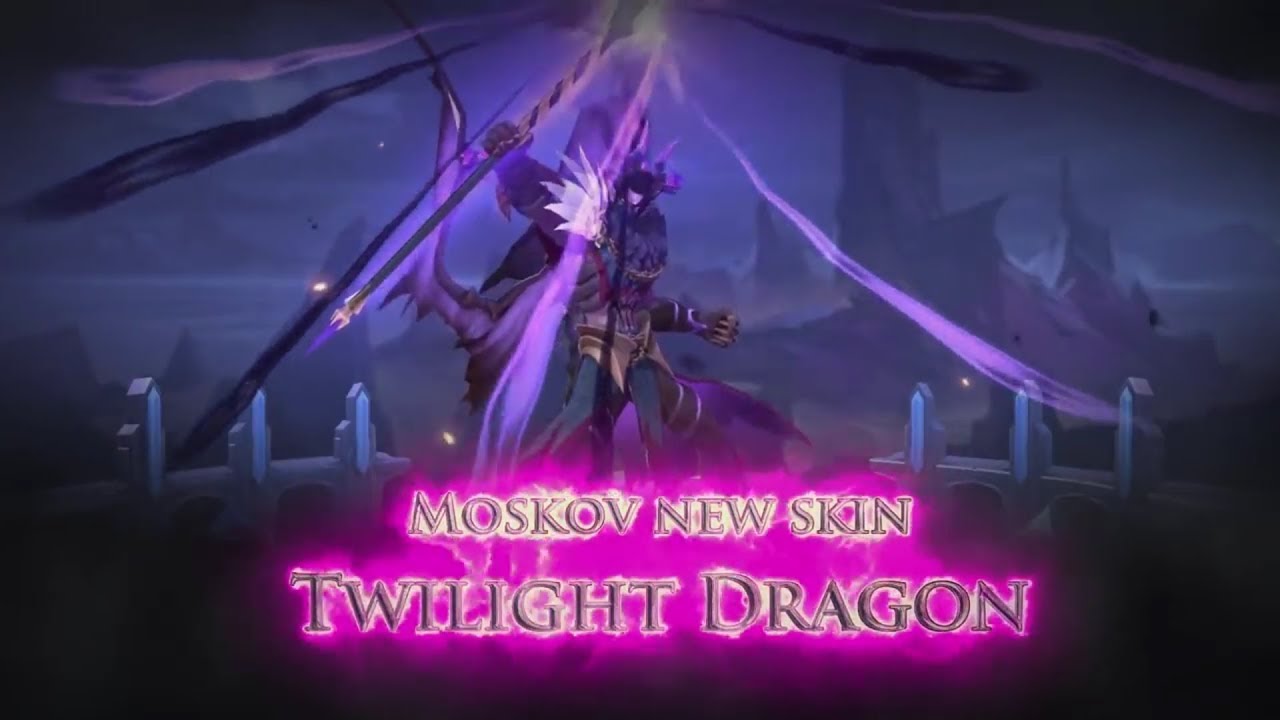 New Skins Moskov Twilight Dragon - Mobile Legends Bang Bang - YouTube