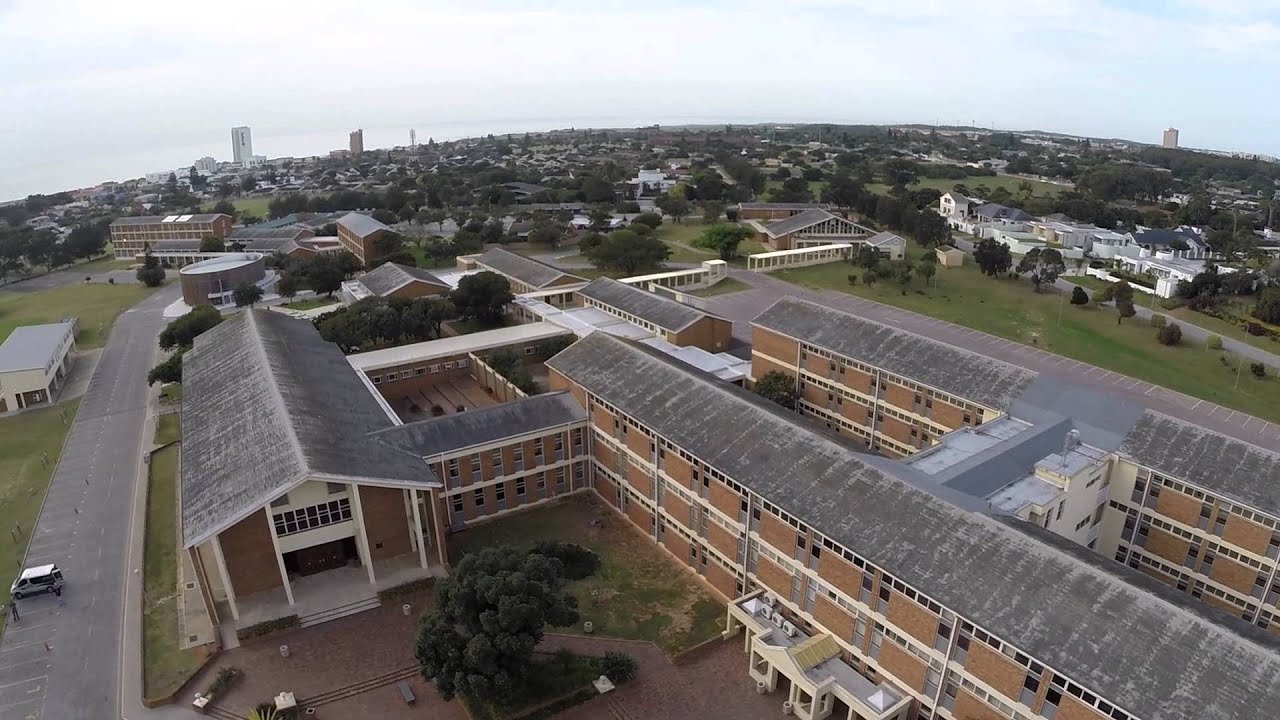 A bird's eye view of Mandela University's Second Avenue Campus - YouTube