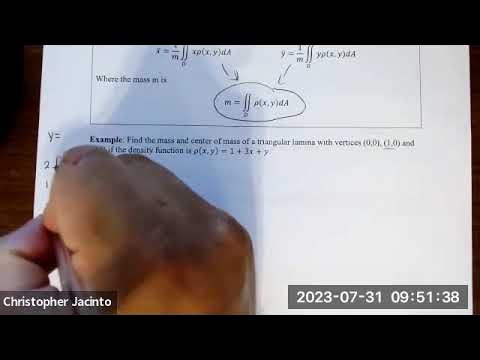 Applications of Double Integrals - YouTube