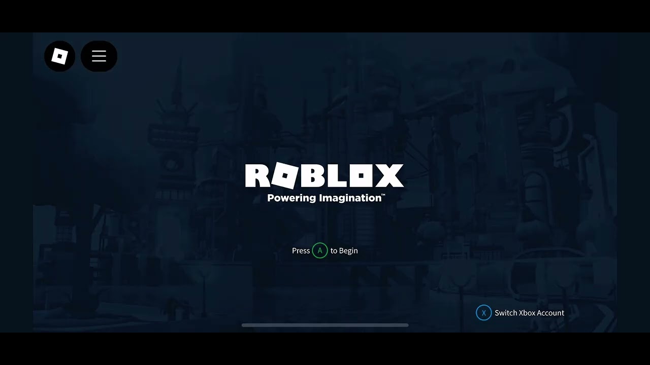 Xbox One roblox menu - YouTube