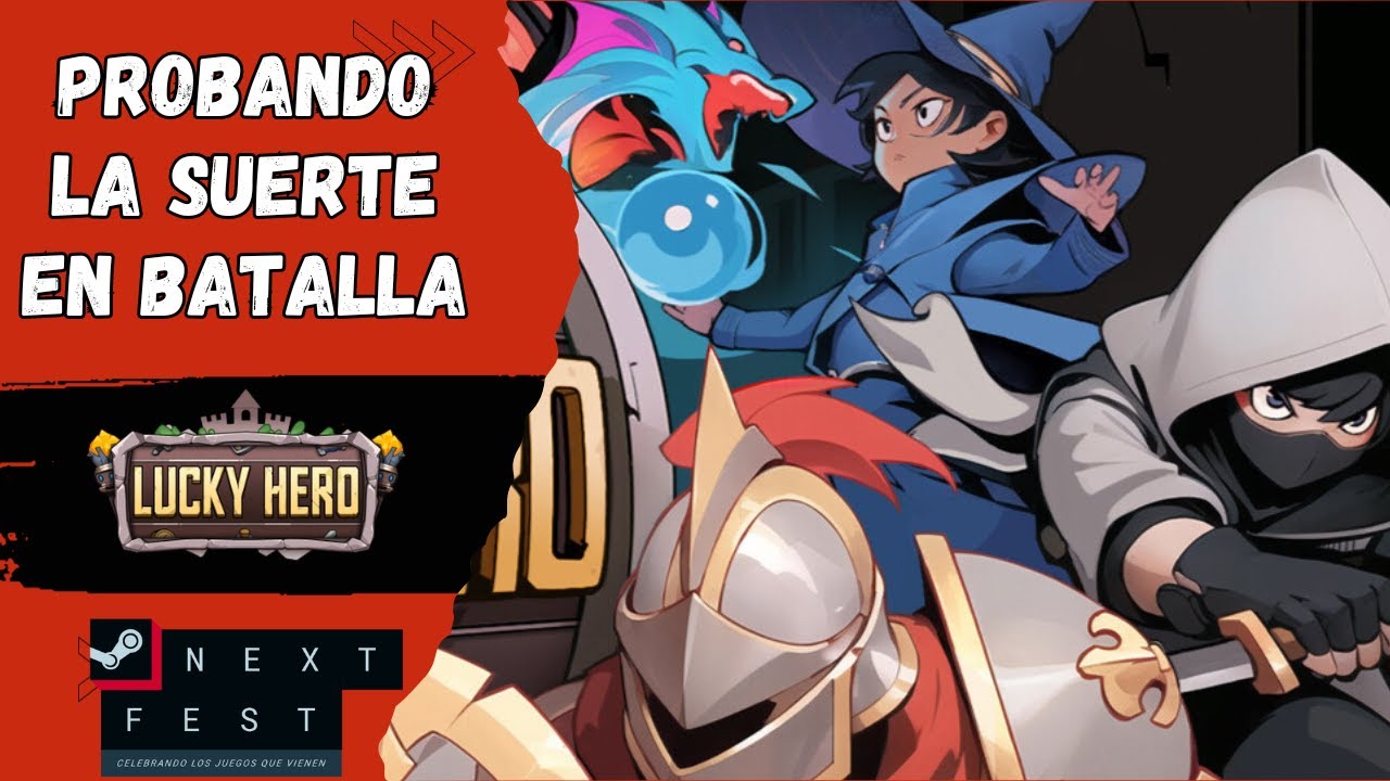 Usando los Slots en la Batalla | Lucky Hero Gameplay - YouTube