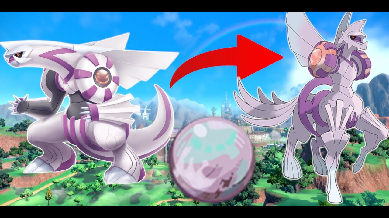 Pokemon Scarlet and Violet How To Change Palkia's Form - YouTube