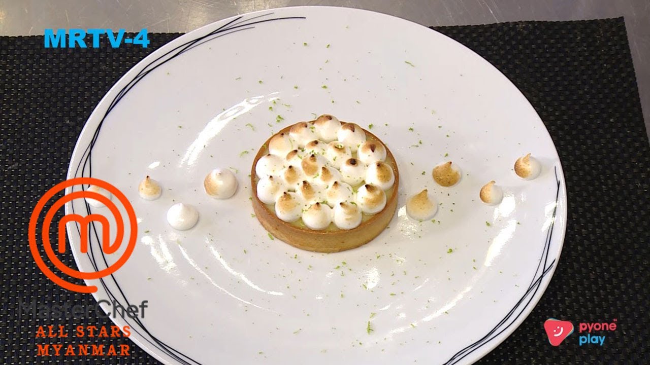 Chef Joseph Master Class ပြပေးခဲ့တဲ့ Dessert | MasterChef All Stars ...