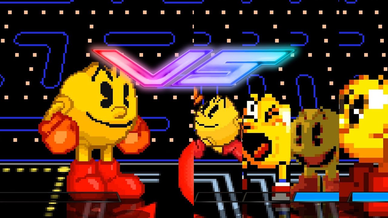 MUGEN - New Pac-Man vs. Old Pac-Men - Download - YouTube