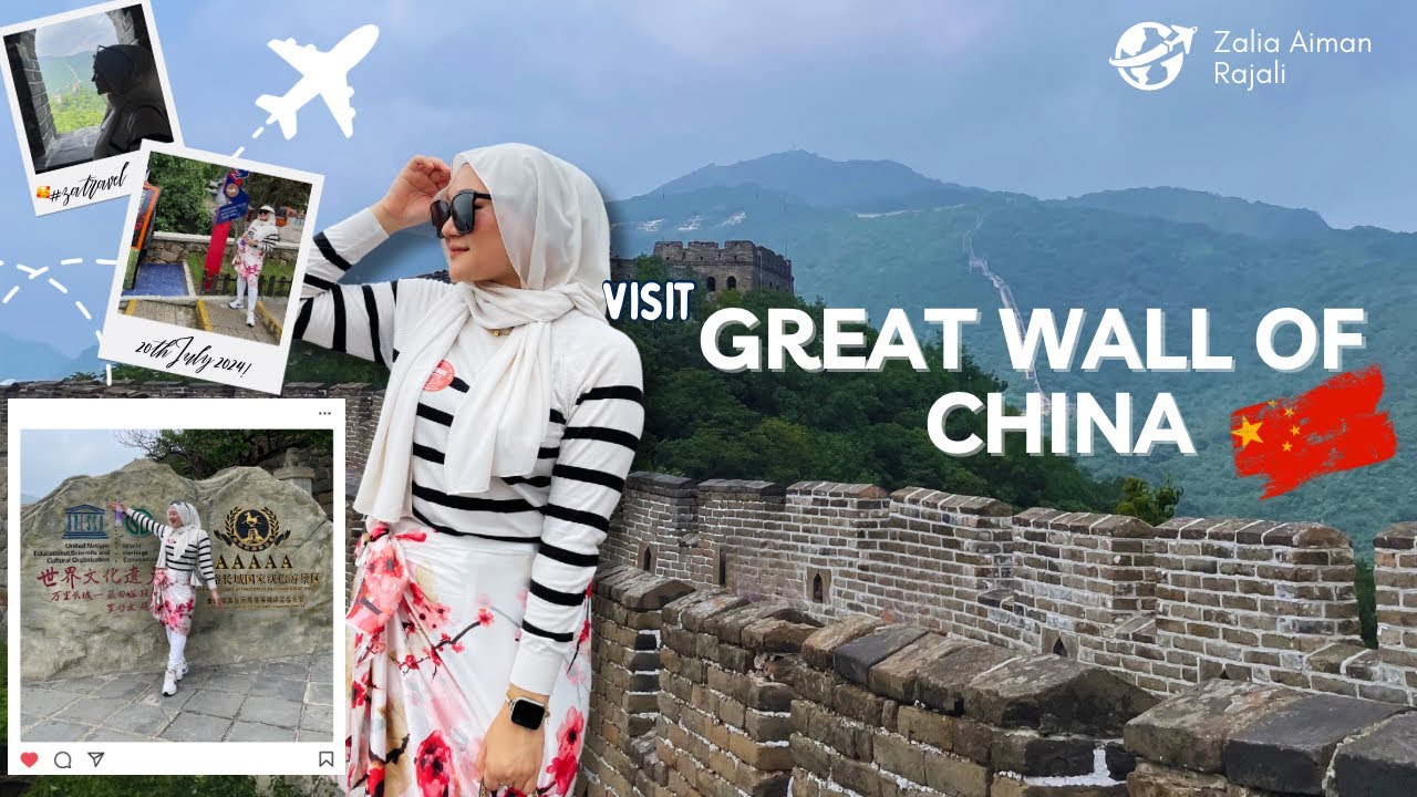 Made it to The Great Wall Of China! 🇨🇳 | Zalia Aiman #TravelVlog # ...