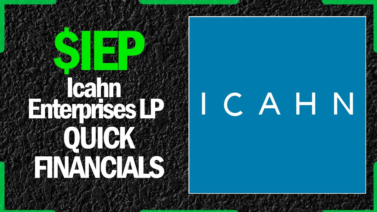 $IEP Stock - Icahn Enterprises LP | Quick Financials | LAST 12 YEARS ...
