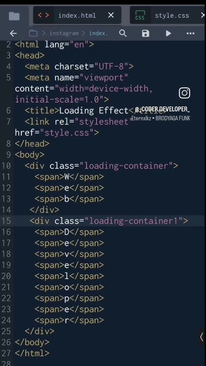 Letter Rotating Using Html And Css☺️ L Subscribe⏩ Coderdeveloper ⏪ For Such More Content Youtube