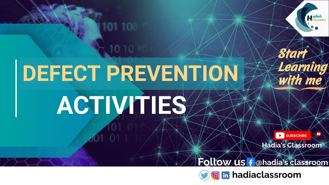 What are the Defect Prevention Activities | Tutorial 14 (Urdu/Hindi ...