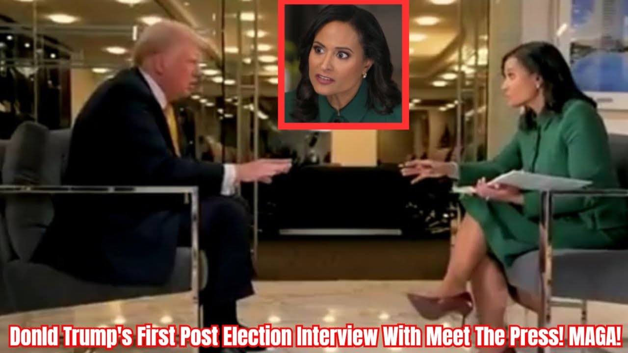 Donld Trump's First Post Election Interview With Meet The Press! MAGA ...